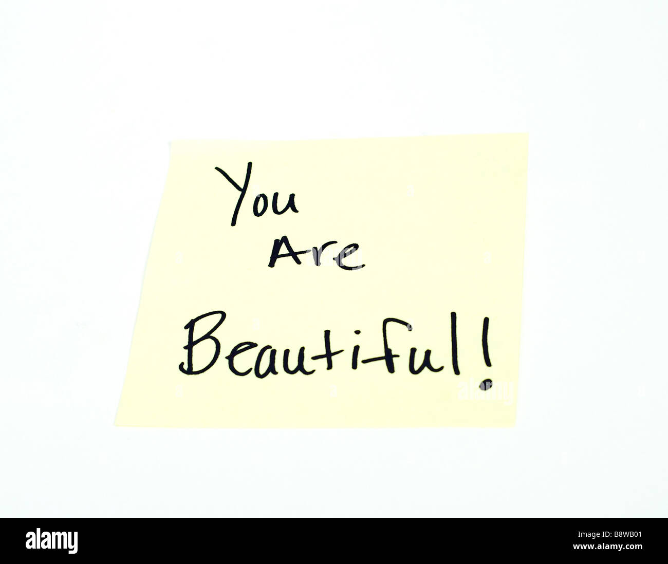 You are affirmation Cut Out Stock Images & Pictures - Alamy
