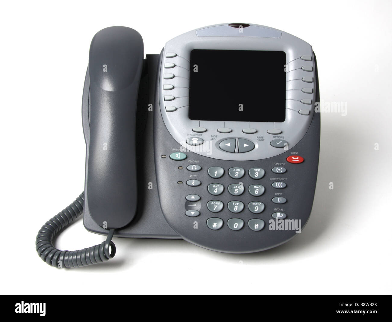 A modern office telephone Stock Photo - Alamy