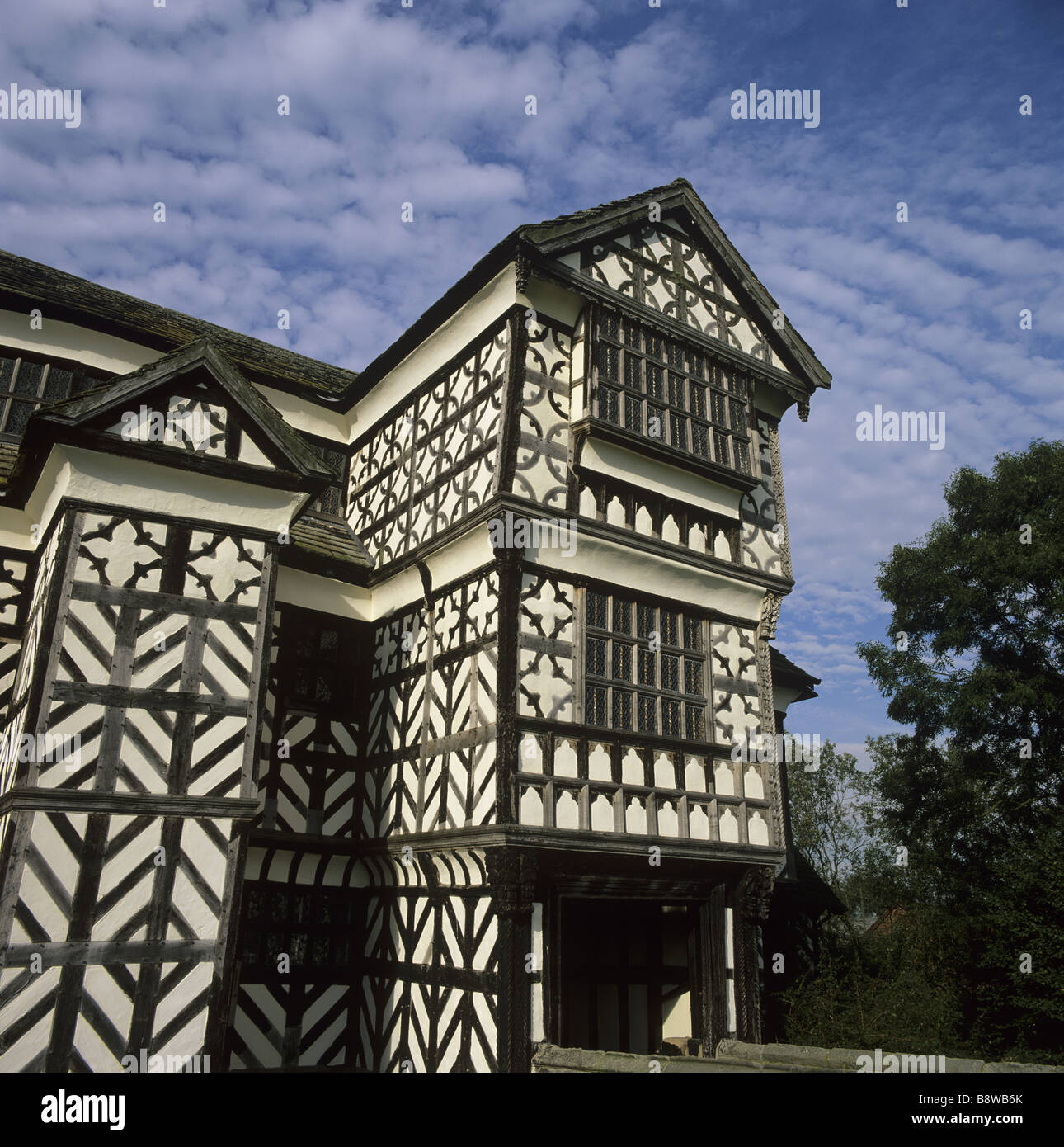 Little Moreton Hall Stock Photo - Alamy