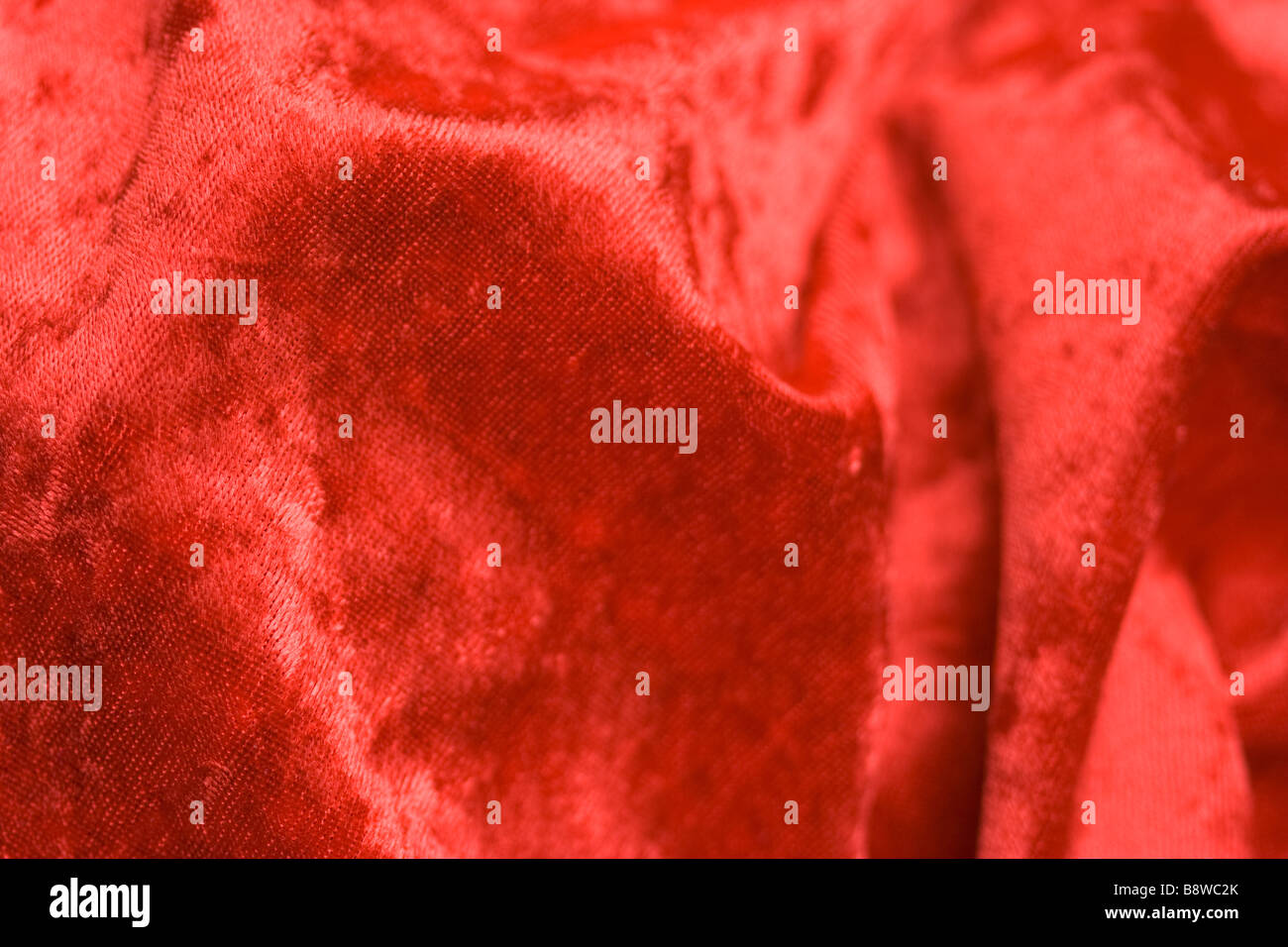 Red Velvet Fabric Full Frame Stock Photo - Alamy