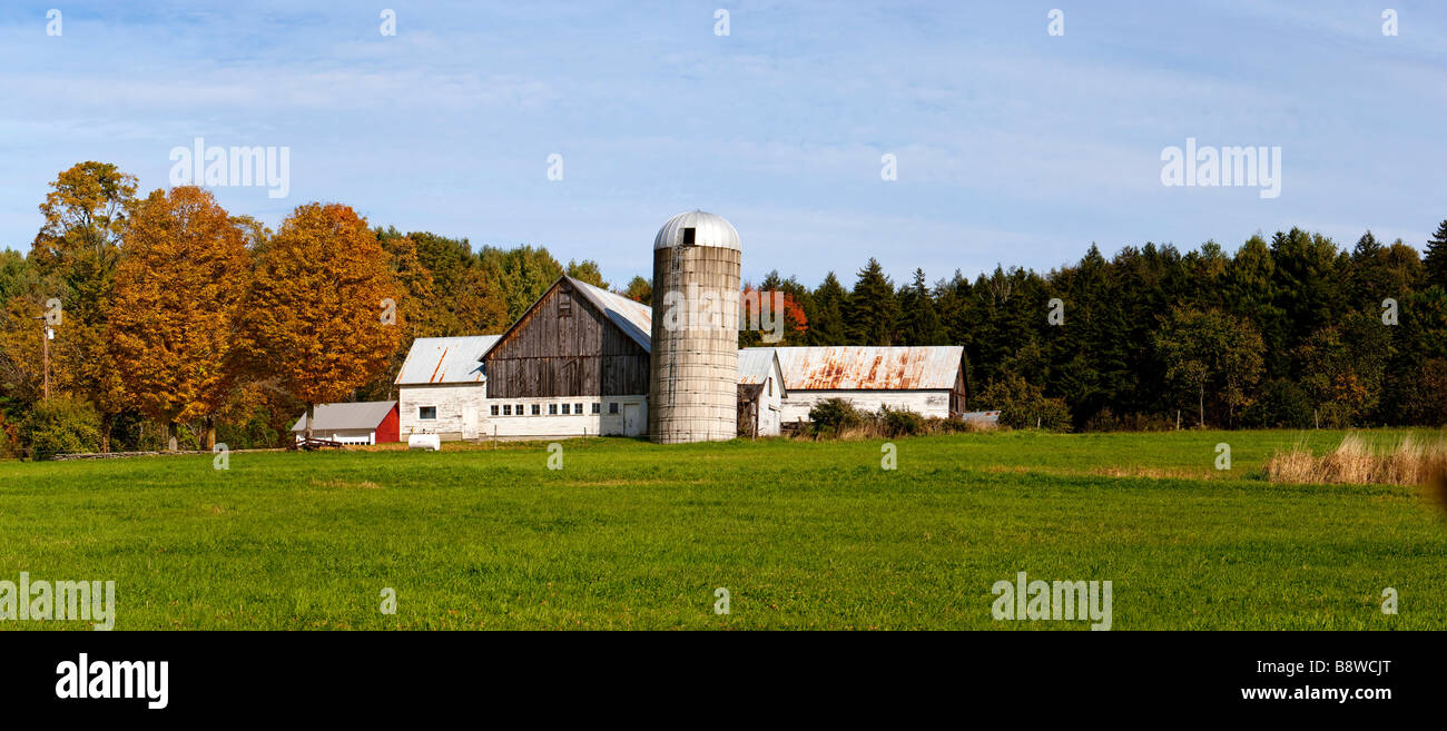 A farm in rural Vermont USA October 2008 Stock Photo - Alamy