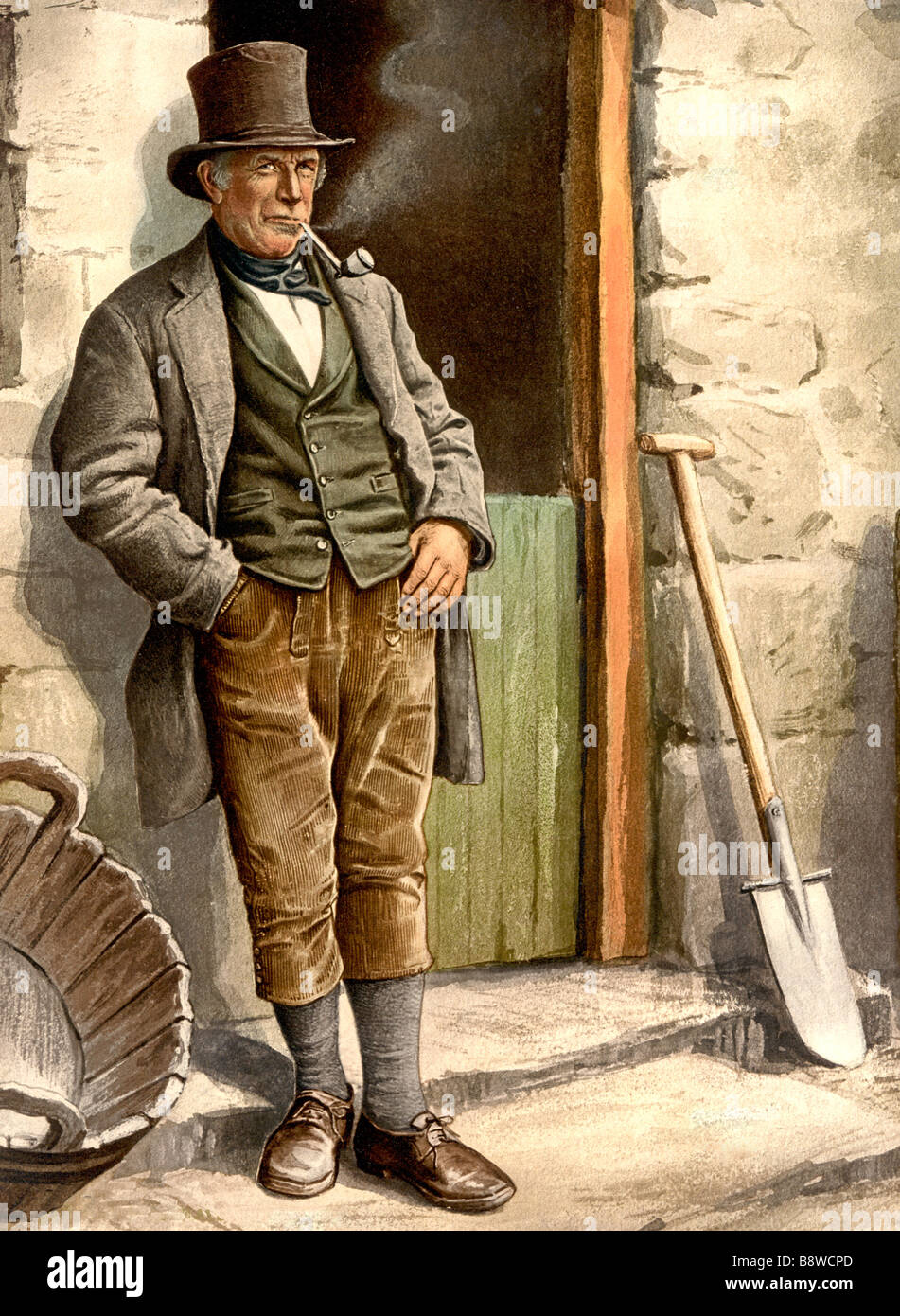 Irish farm painting hi-res stock photography and images - Alamy