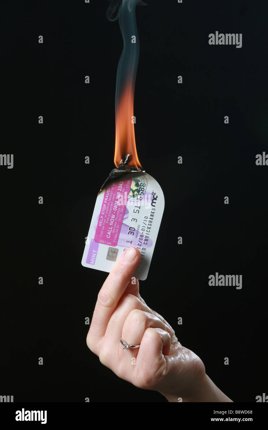 Burning debt hi-res stock photography and images - Alamy