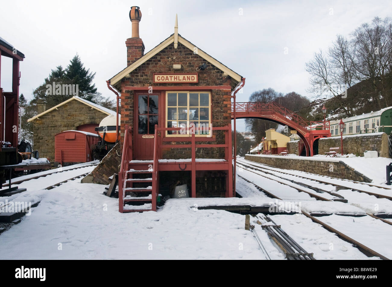 Goathland signal box hi-res stock photography and images - Alamy