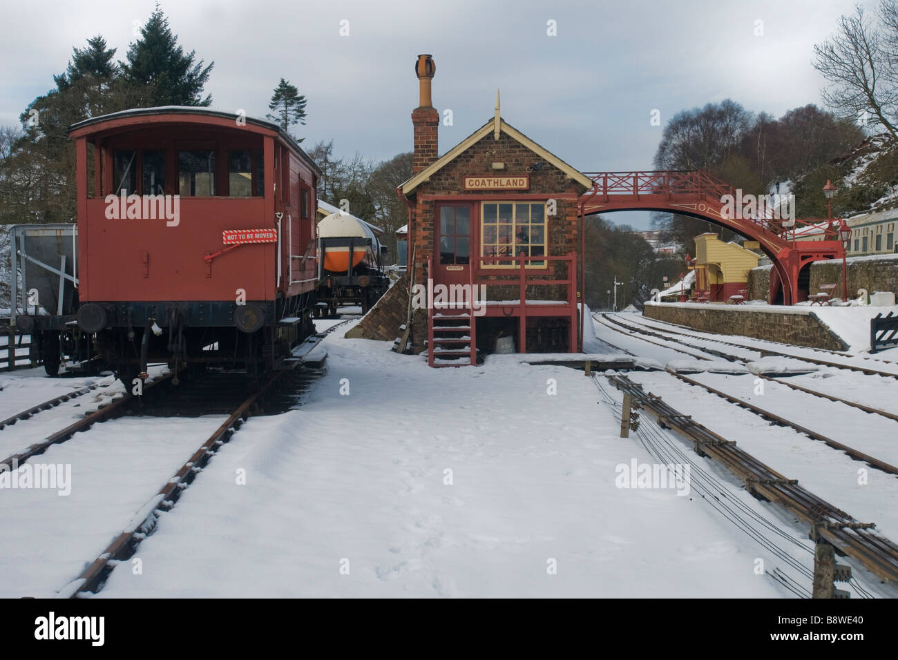 Goathland signal box hi-res stock photography and images - Alamy