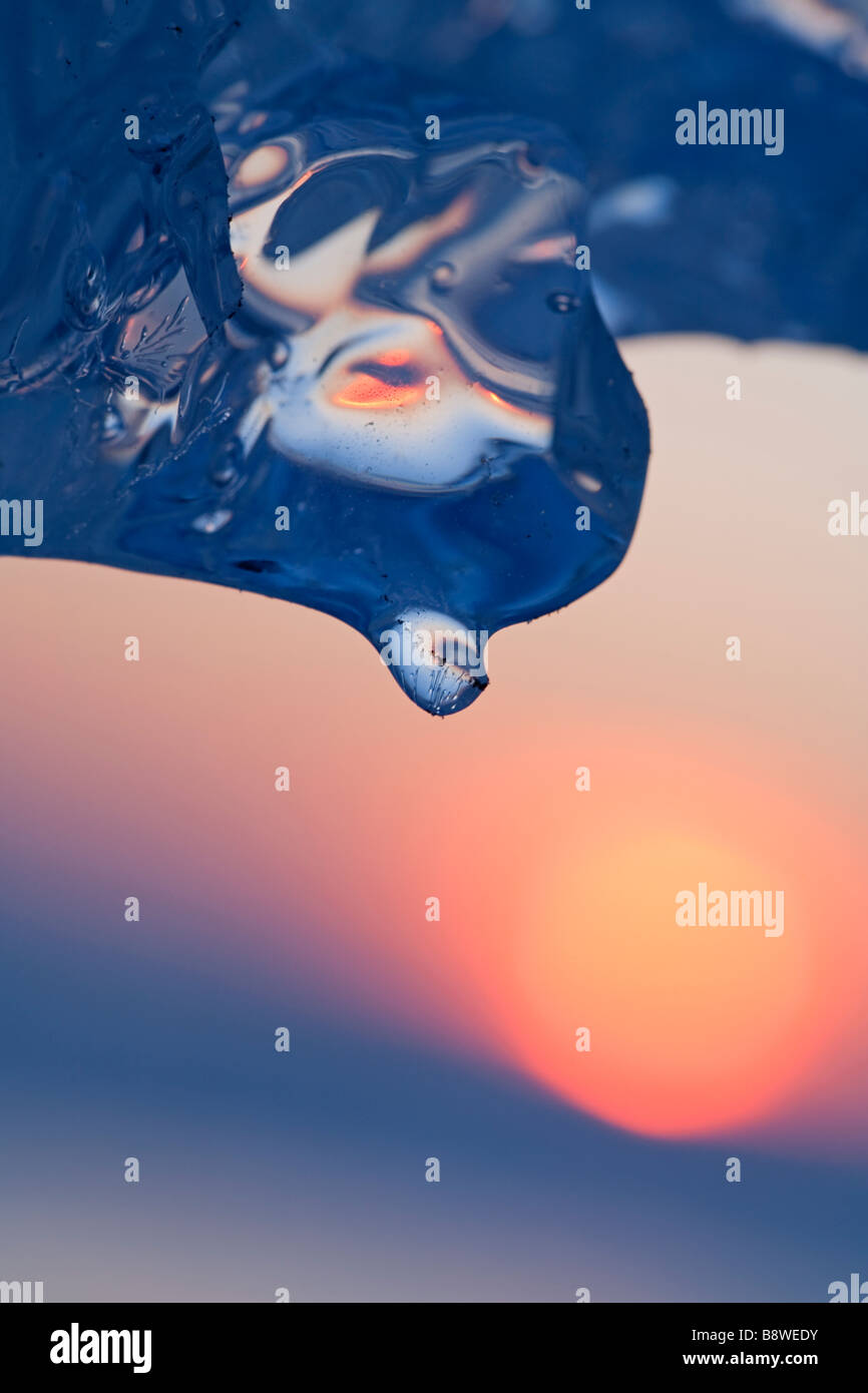 Sun reflecting through ice hi-res stock photography and images - Alamy