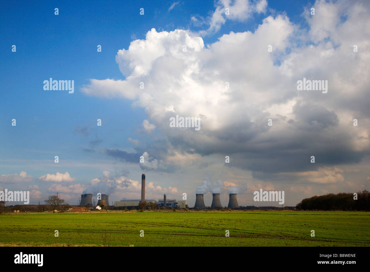 Drax Power Station Drax North Yorkshire England Stock Photo - Alamy