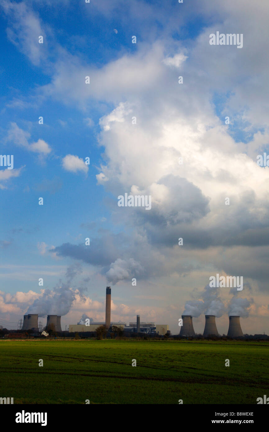 Drax Power Station Drax North Yorkshire England Stock Photo - Alamy