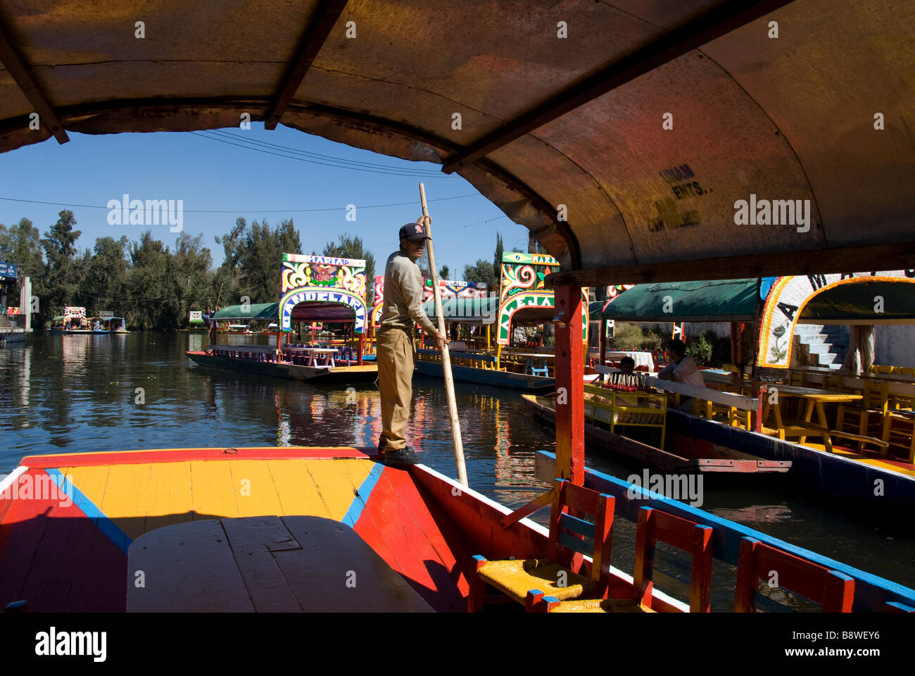 Xochimilco, Mexico city Stock Photo - Alamy