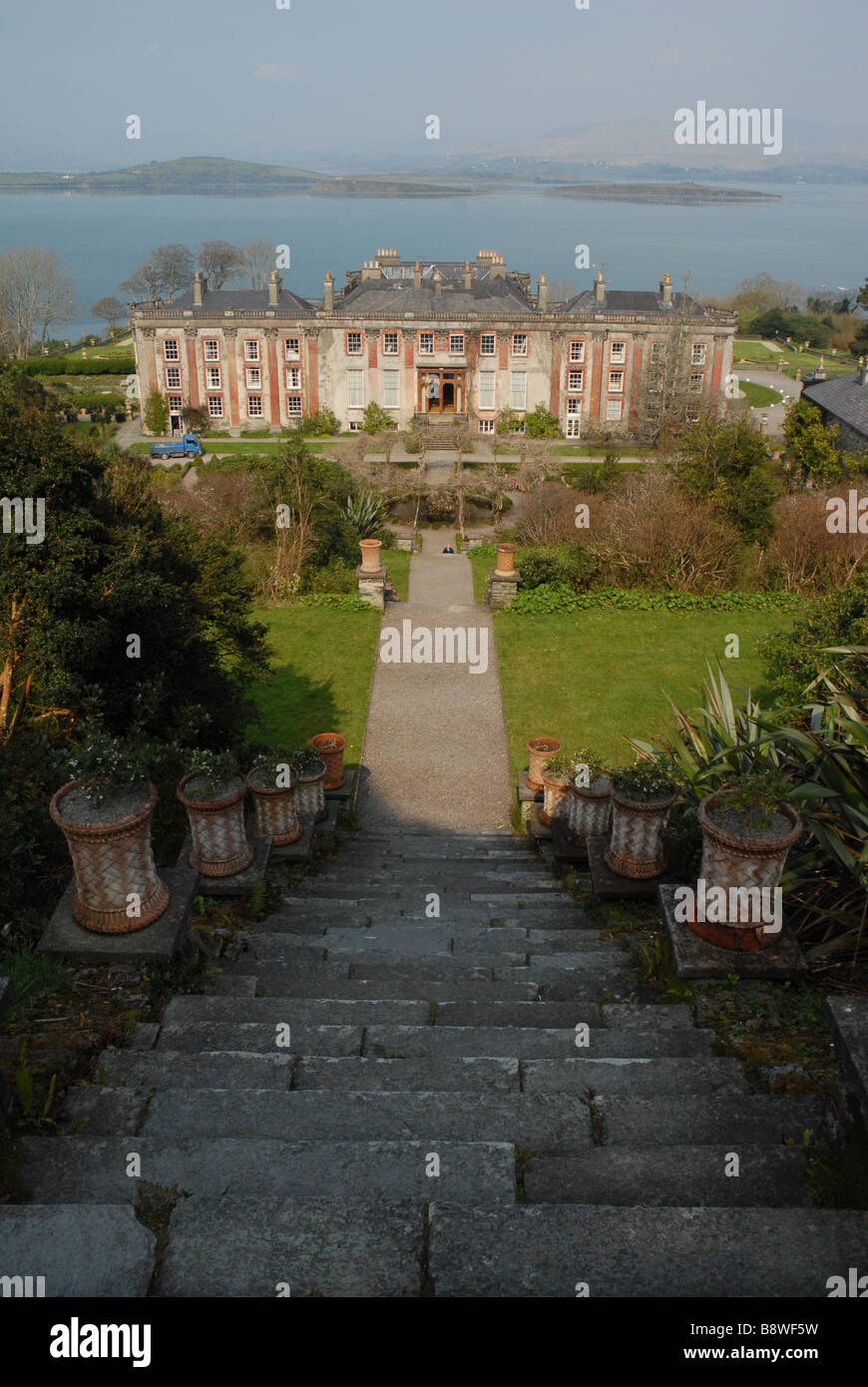 Bantry House is a stately home overlooking Bantry Bay in the south west ...