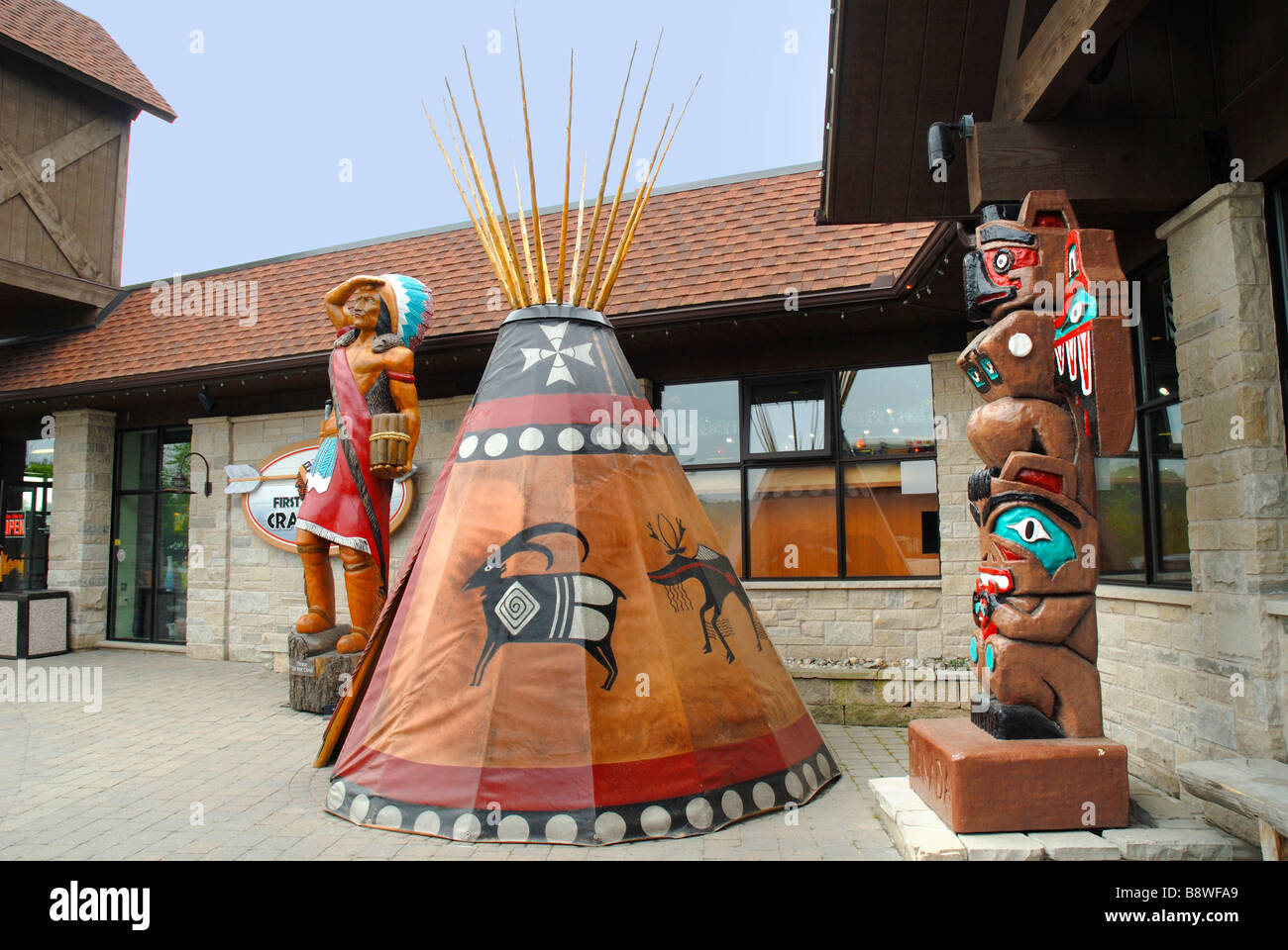 First Nations Gift Shop near Toronto in Canada Stock Photo - Alamy