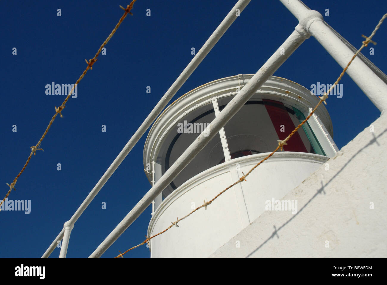 Lighthouse at Charles Fort, Kinsale, County Cork, Ireland. Copyright ...