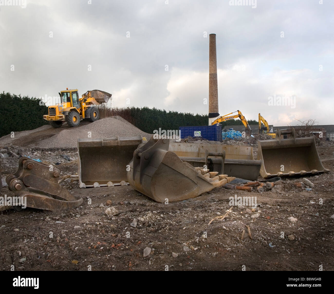 Demolition machinery hi-res stock photography and images - Alamy