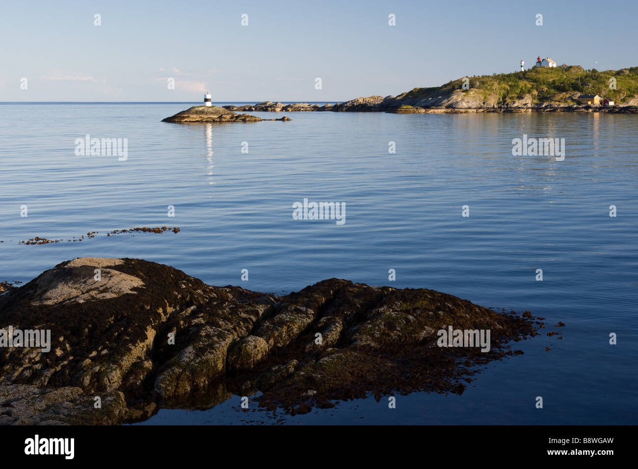 Coastline moskenes in lofoten northern hi-res stock photography and ...