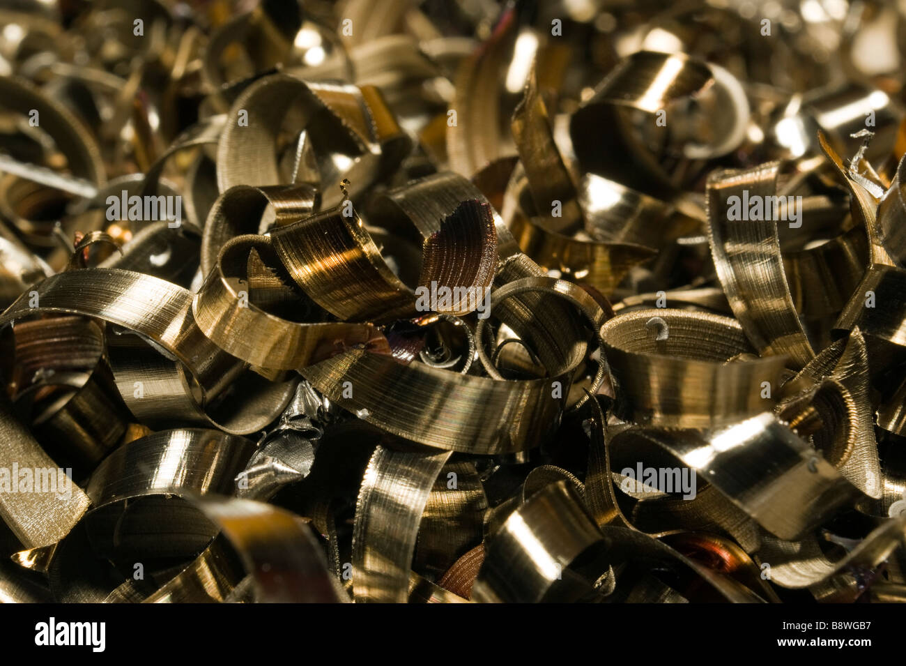 Metal Swarf Stock Photos & Metal Swarf Stock Images - Alamy