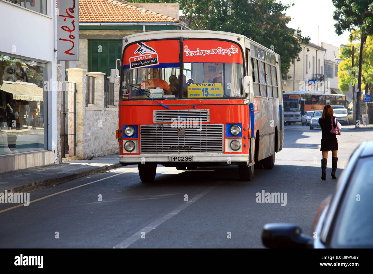 Old bus cyprus hi-res stock photography and images - Alamy
