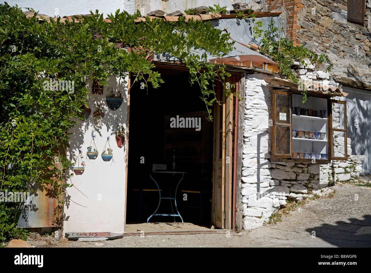 Manolates Samos Greece Stock Photo - Alamy