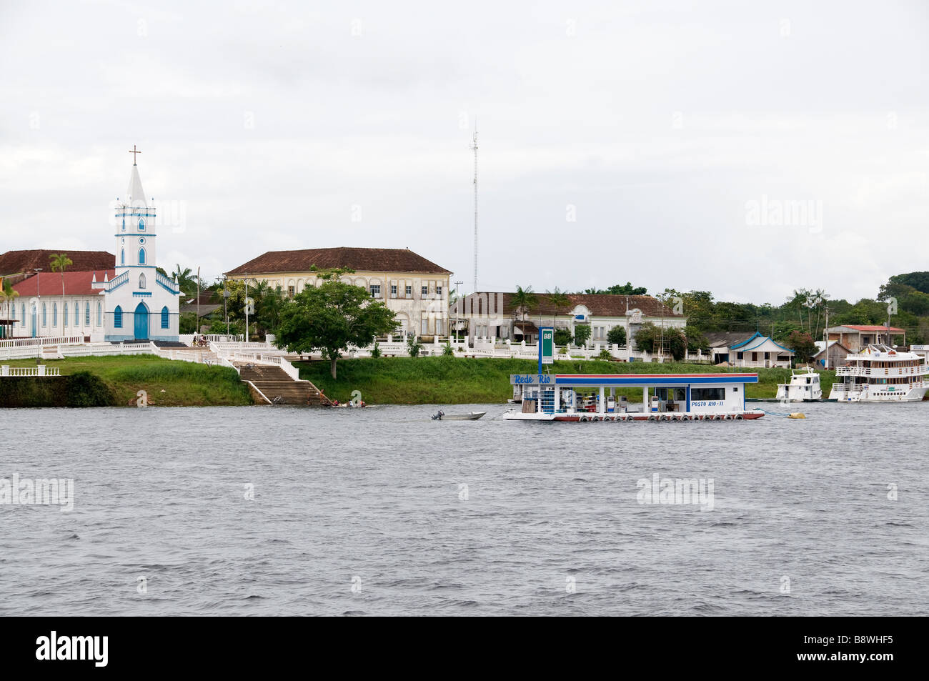 Barcelos Brazil, the "tropical fish capital of the world", lies on the ...