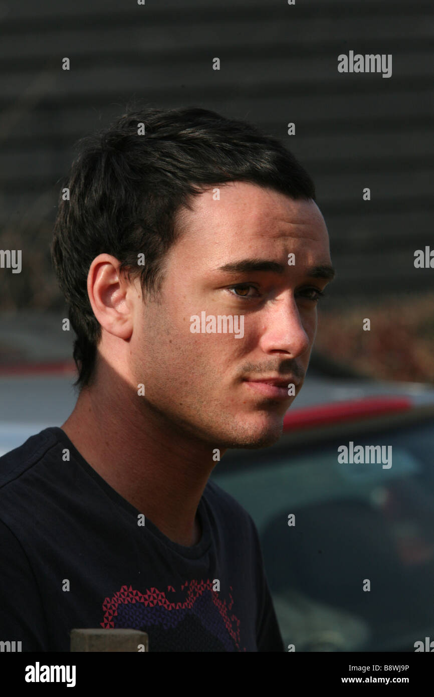 jack tweed or jack tweedy at jade goody house in essex just before jade ...