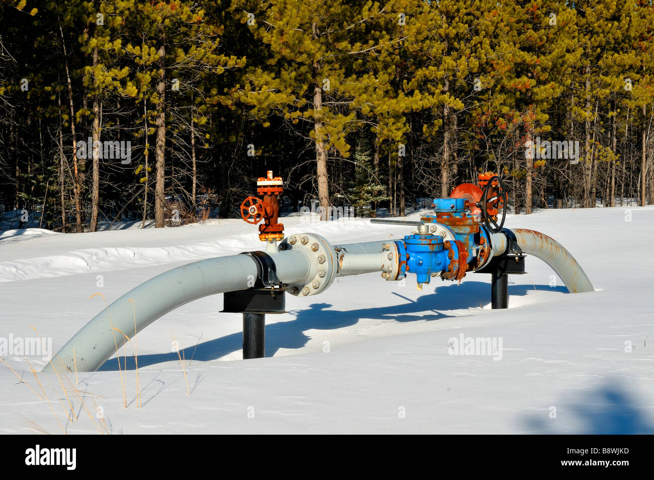Pipeline right of way hi-res stock photography and images - Alamy