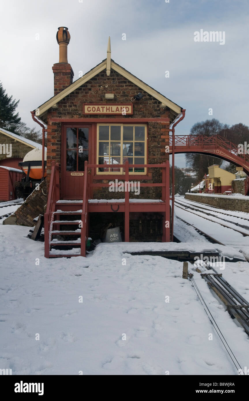 North eastern railway signal box hi-res stock photography and images ...