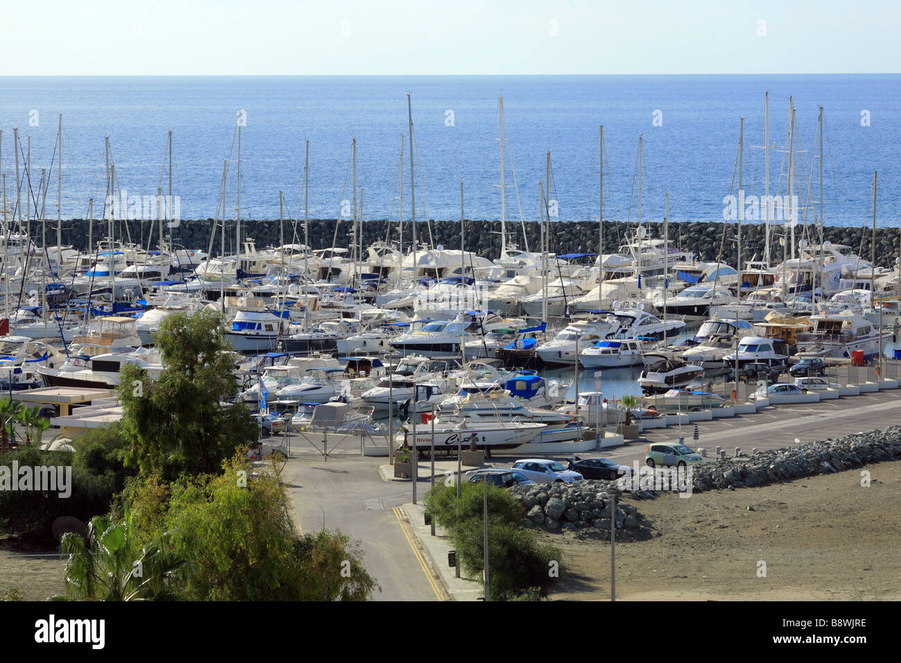 harbour seaport Limassol Lemesos Cyprus Stock Photo - Alamy