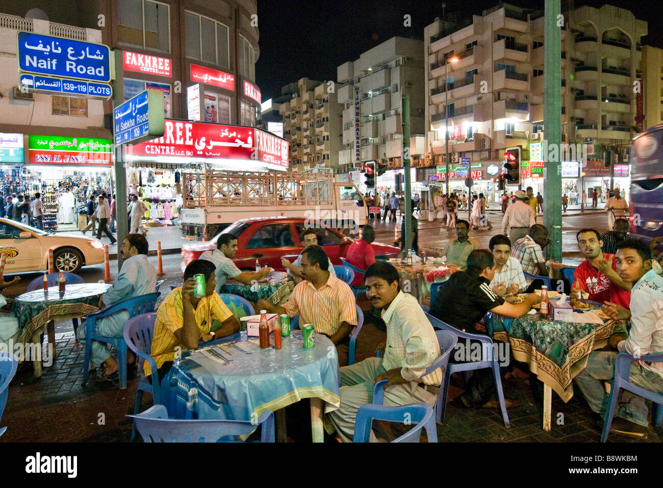 daily life in the popular district of deira dubai united arab emirates ...