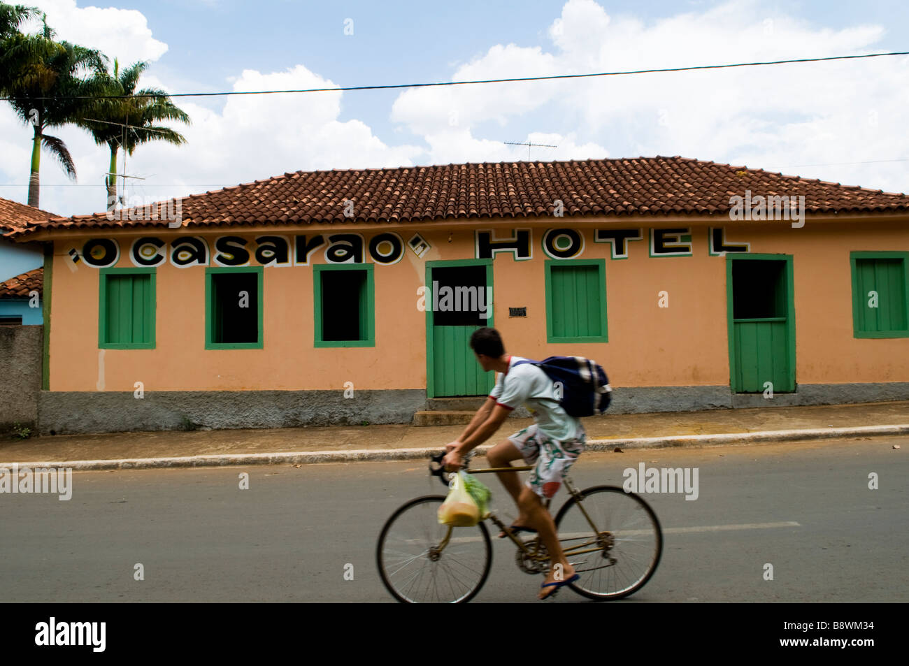 Old colonial buildings in central Brazil Stock Photo - Alamy