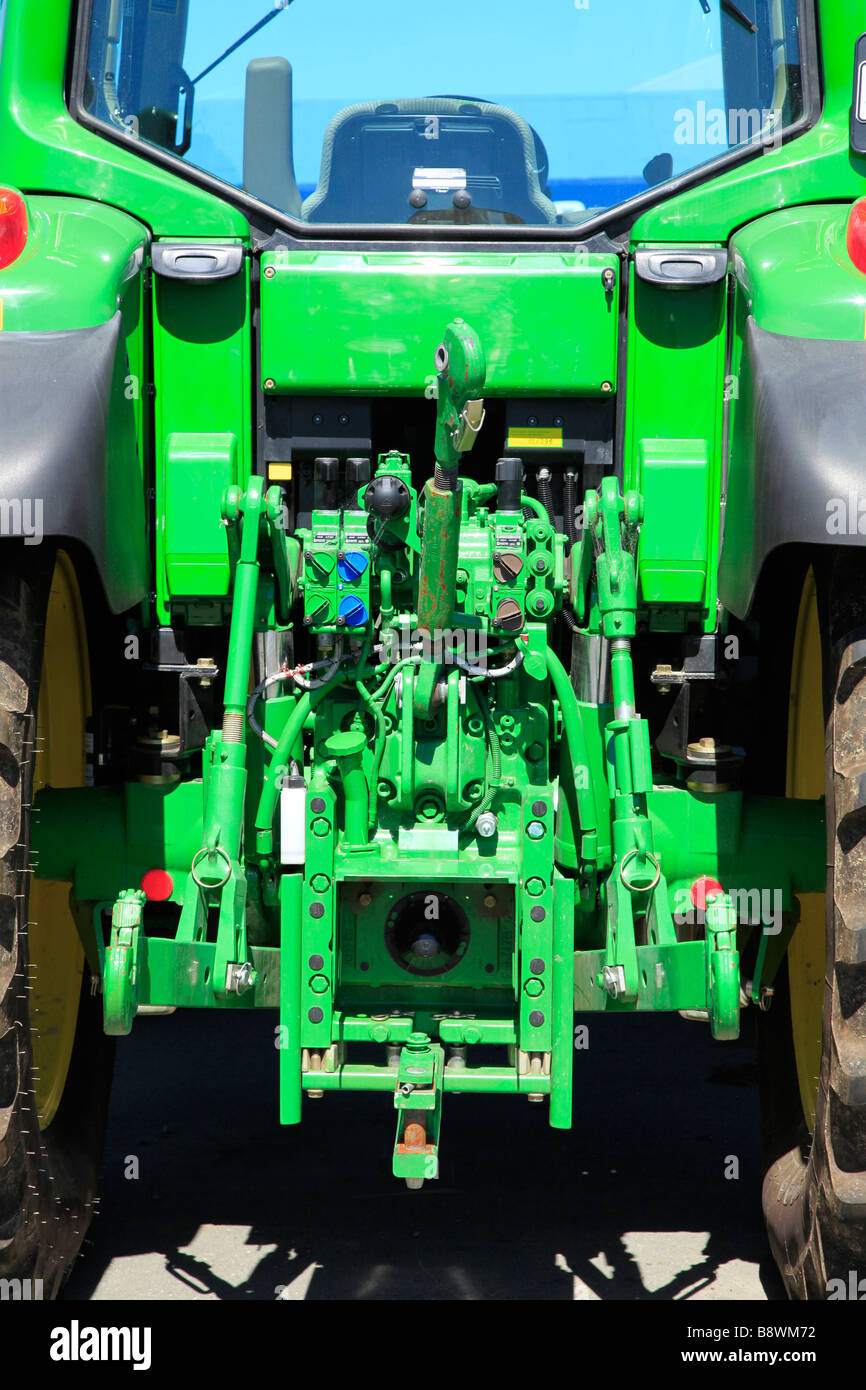 Back end of John Deere Tractor,Ashburton,Mid Canterbury,South Island ...