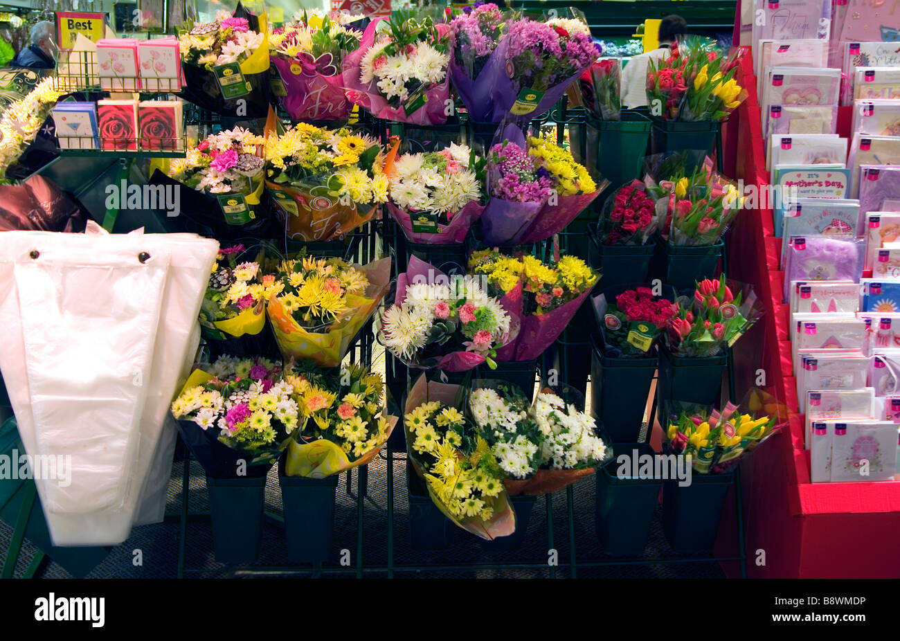 Flowers and Cards Stock Photo - Alamy