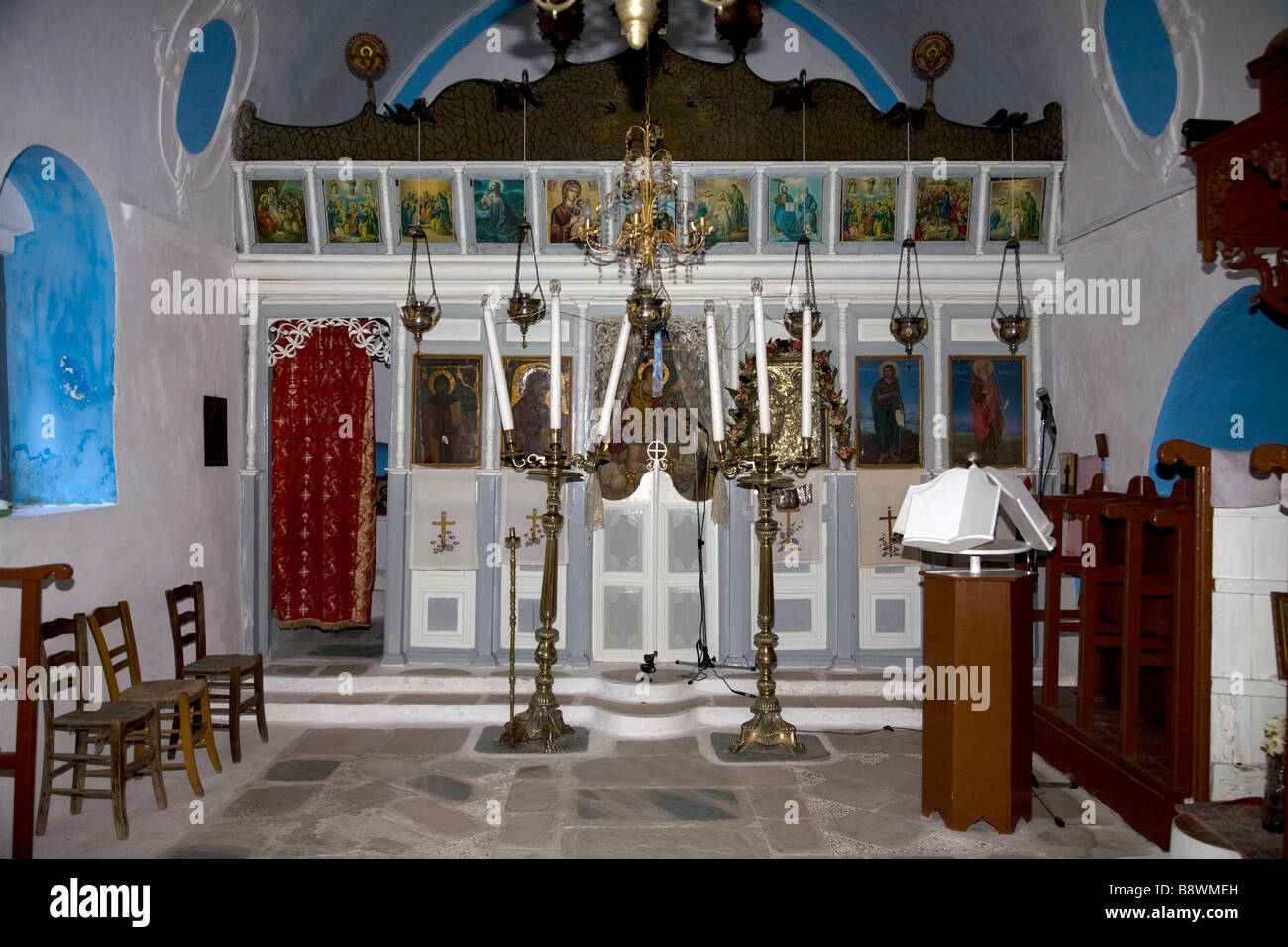 Church Interior Greece High Resolution Stock Photography and Images - Alamy