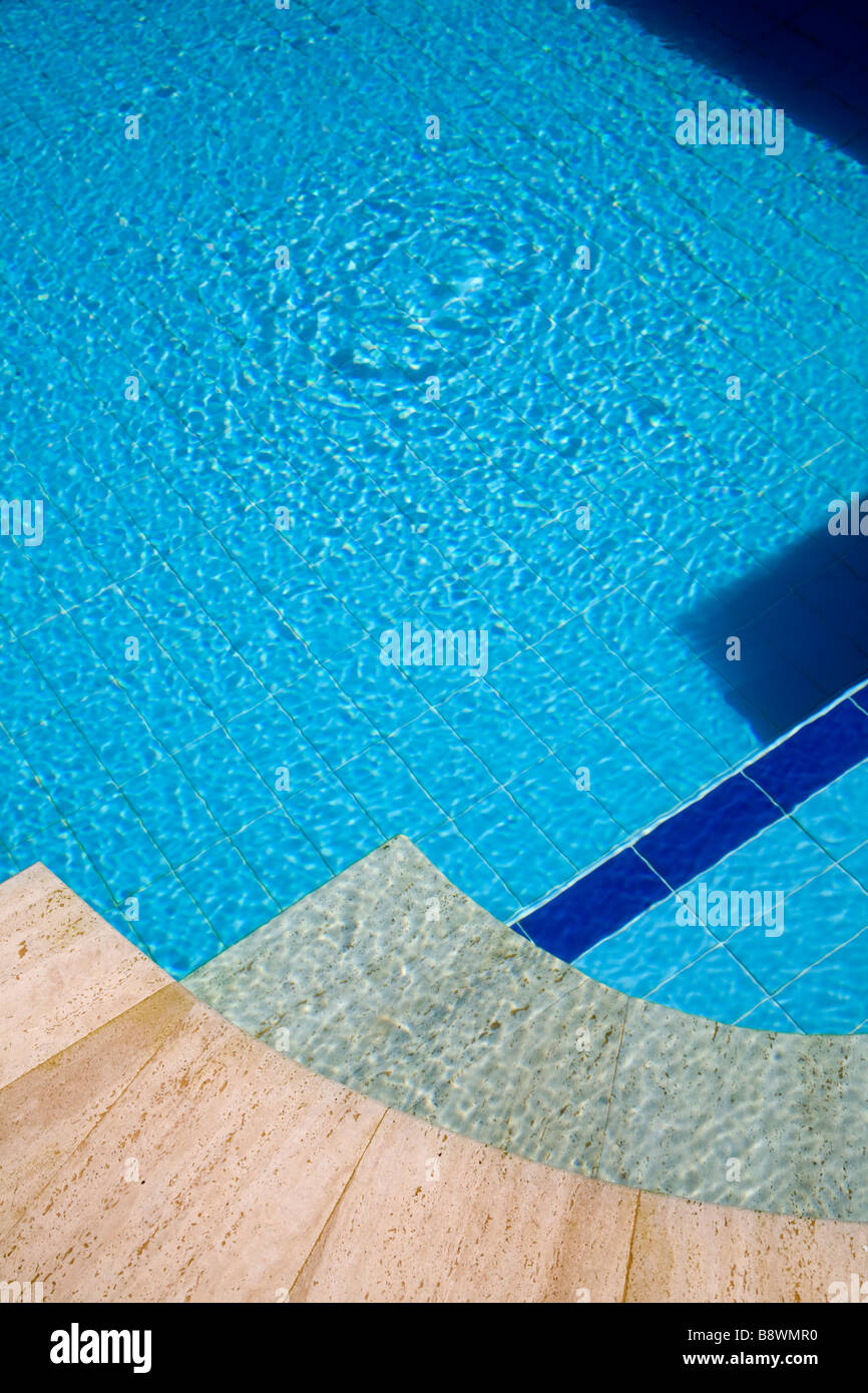 abstract patterns of water in a swimming pool Stock Photo - Alamy