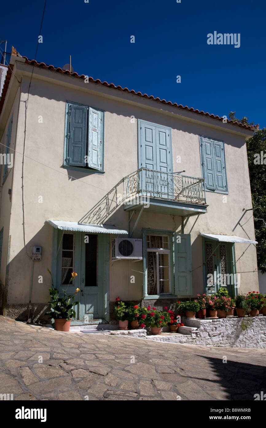 Manolates Samos Greece Stock Photo - Alamy