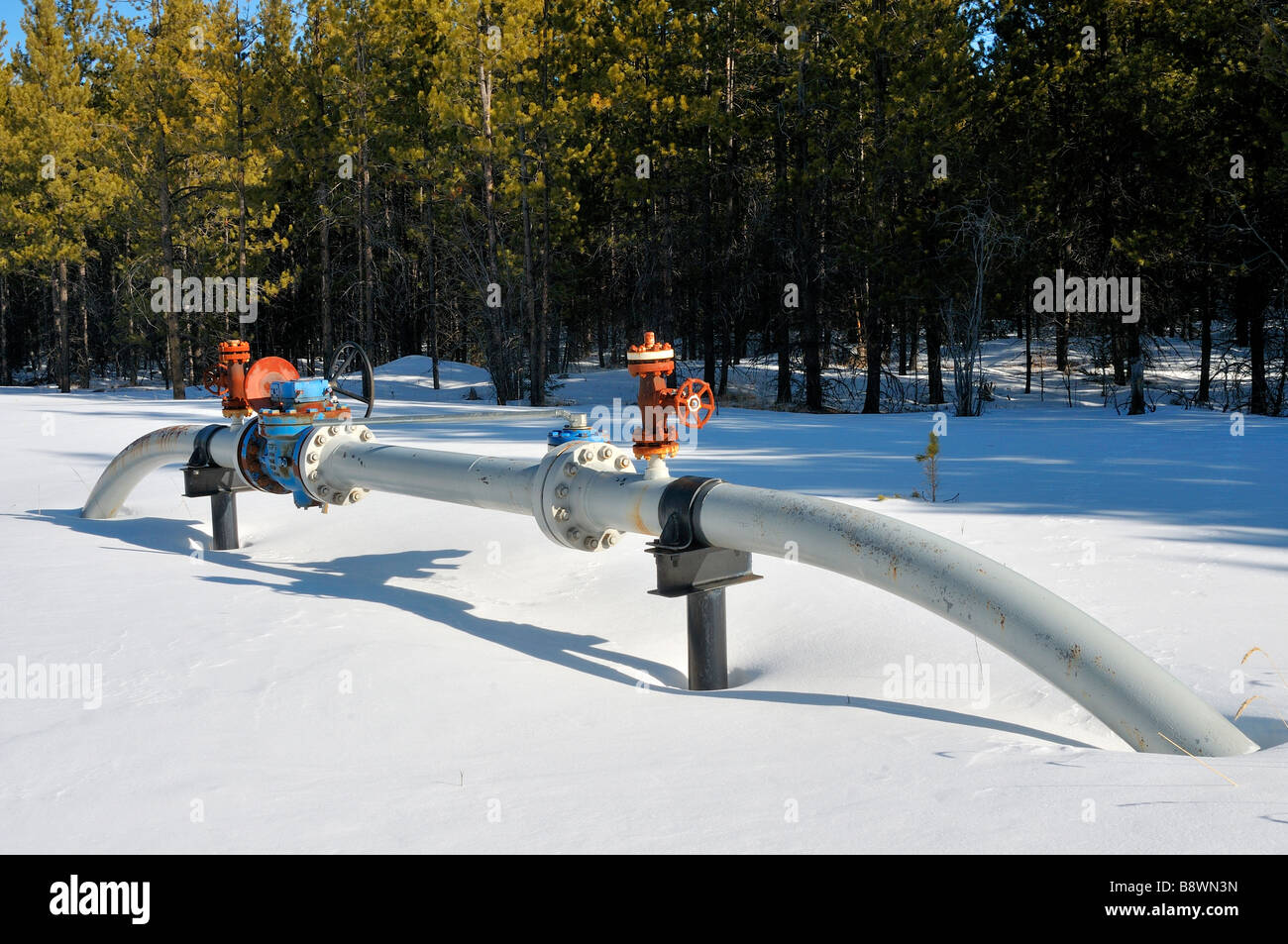 Pipeline right of way hi-res stock photography and images - Alamy