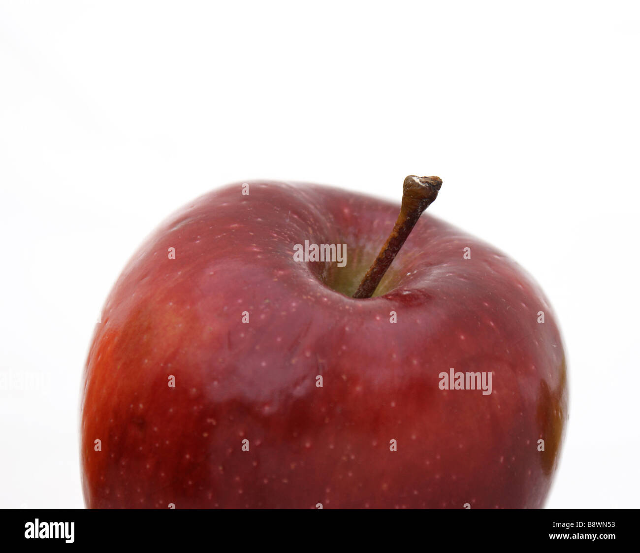 Close up shot of a red apple Stock Photo - Alamy