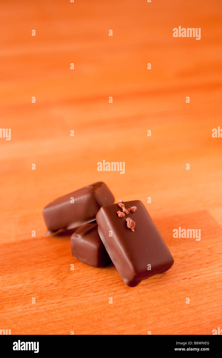 Isolated chocolate praline Stock Photo - Alamy