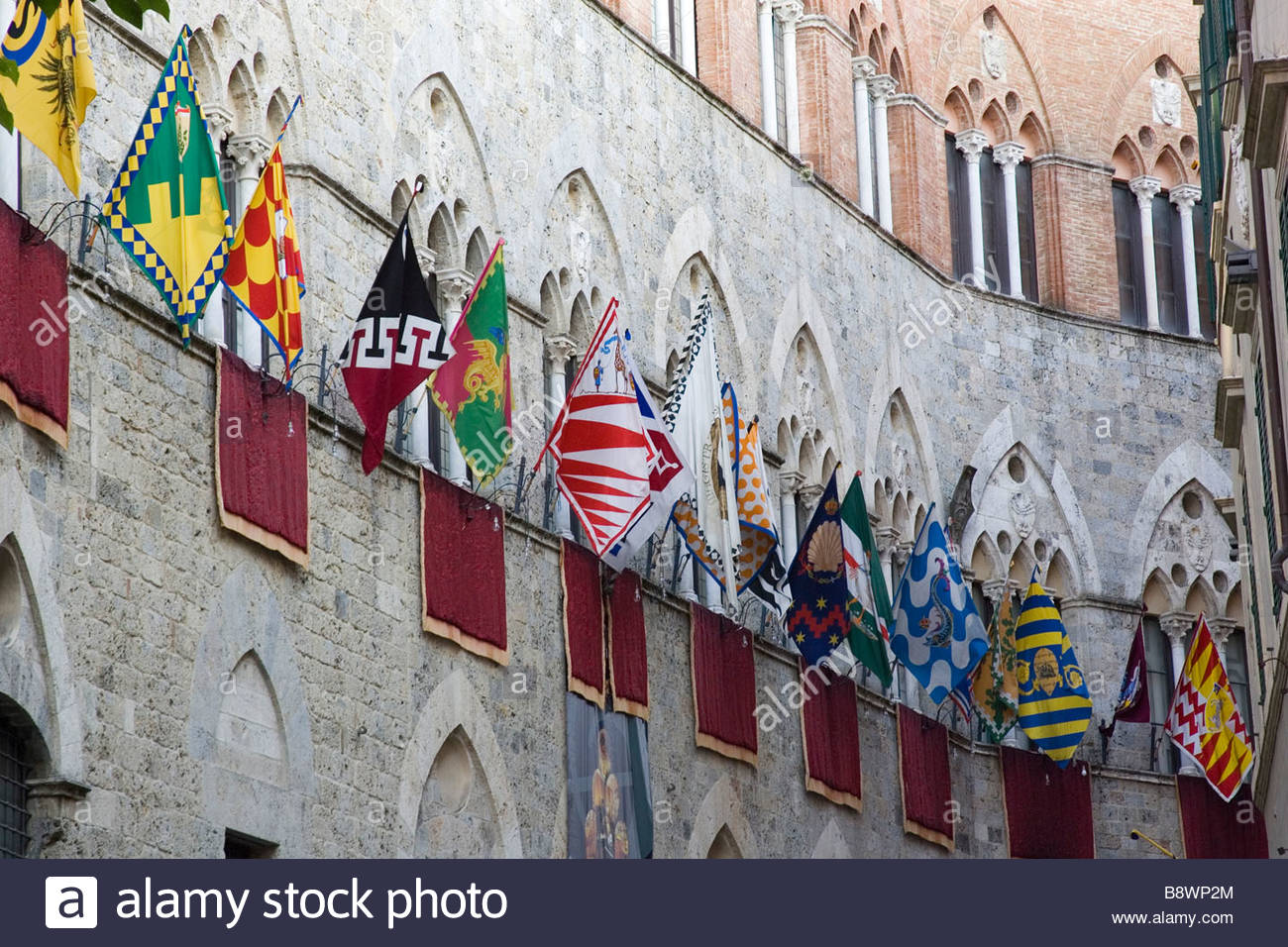 Siena Flags High Resolution Stock Photography and Images - Alamy