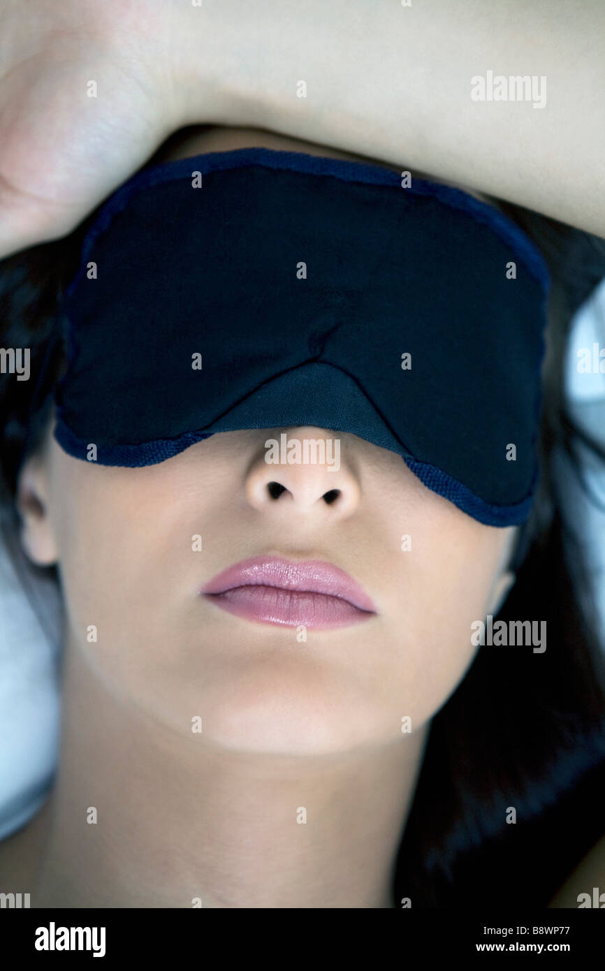 Mask over eyes hi-res stock photography and images - Alamy