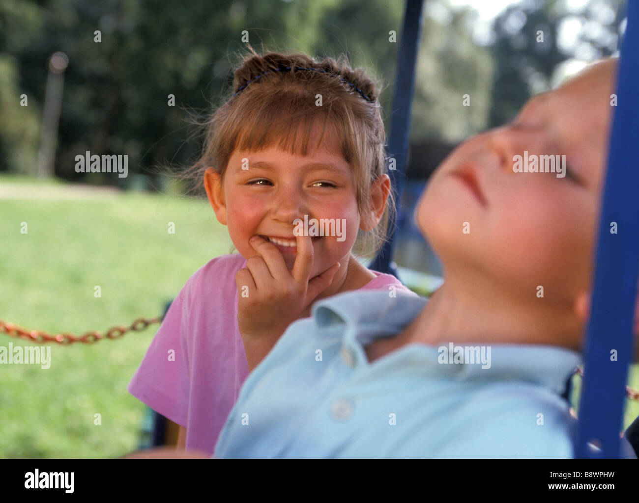 No interested boy Stock Photo - Alamy