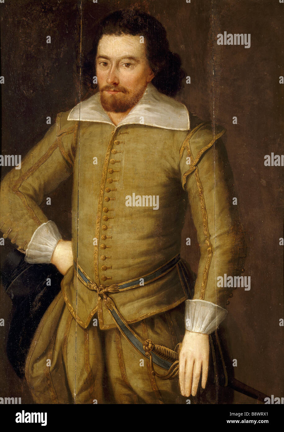 THOMAS LUTTRELL portrait in the Inner Hall at Dunster Castle DC P 6 ...