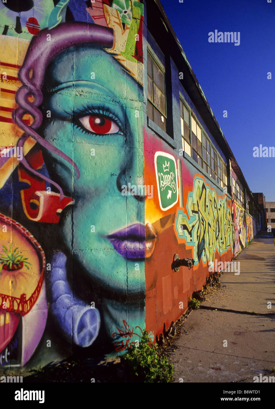 Queens mural new york hi-res stock photography and images - Alamy
