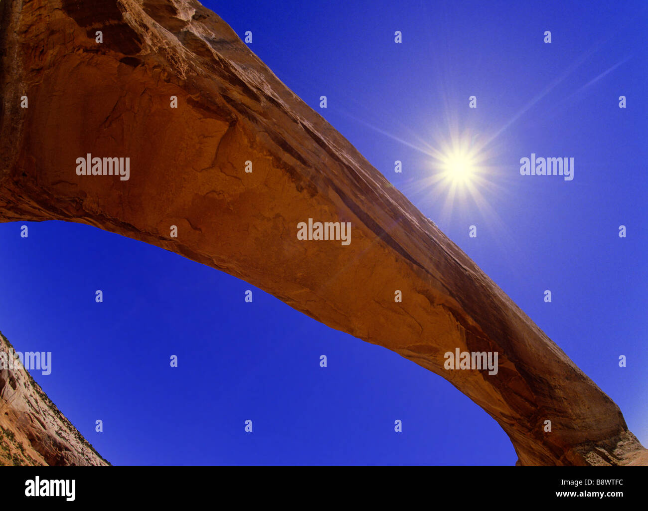 Wilson Arch USA Stock Photo - Alamy