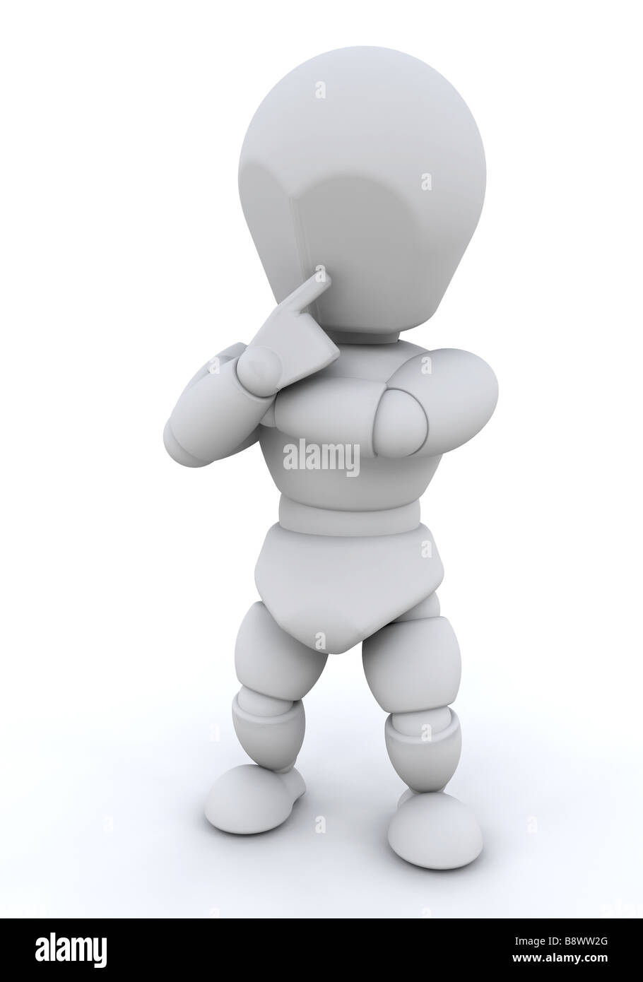 Thinking 3d hi-res stock photography and images - Alamy