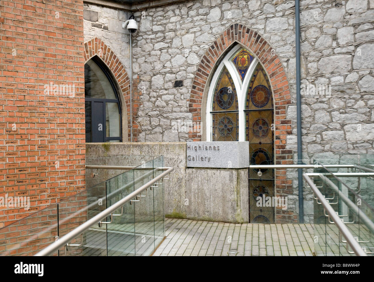 entrance to the highlanes art gallery in drogheda county louth ireland ...