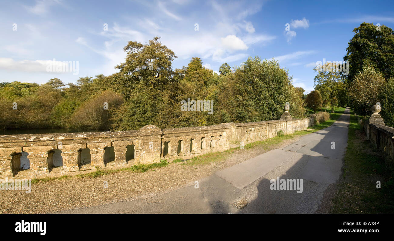 An ornamental bridge on a country estate Stock Photo - Alamy