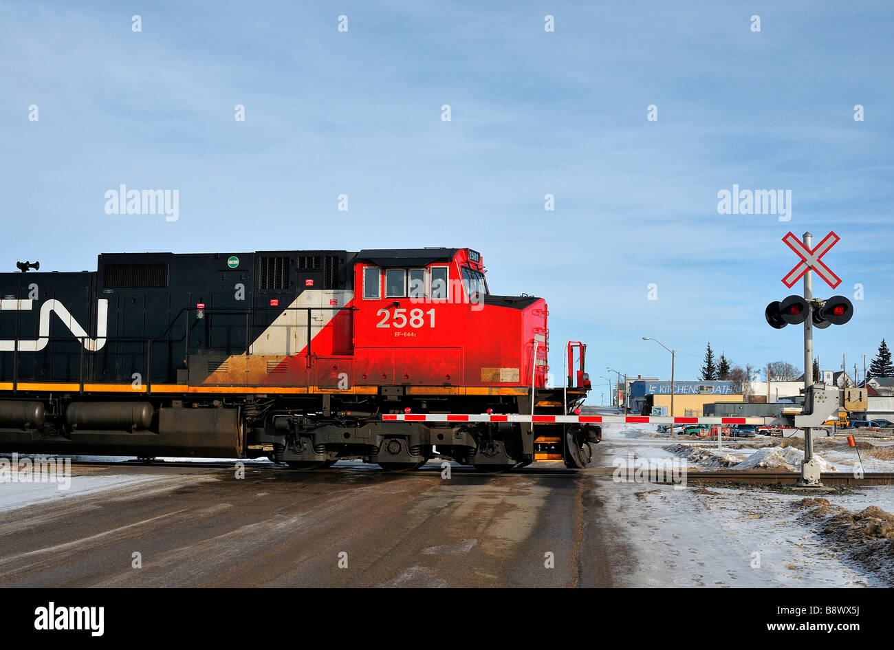 Freight Train 0968 Stock Photo - Alamy