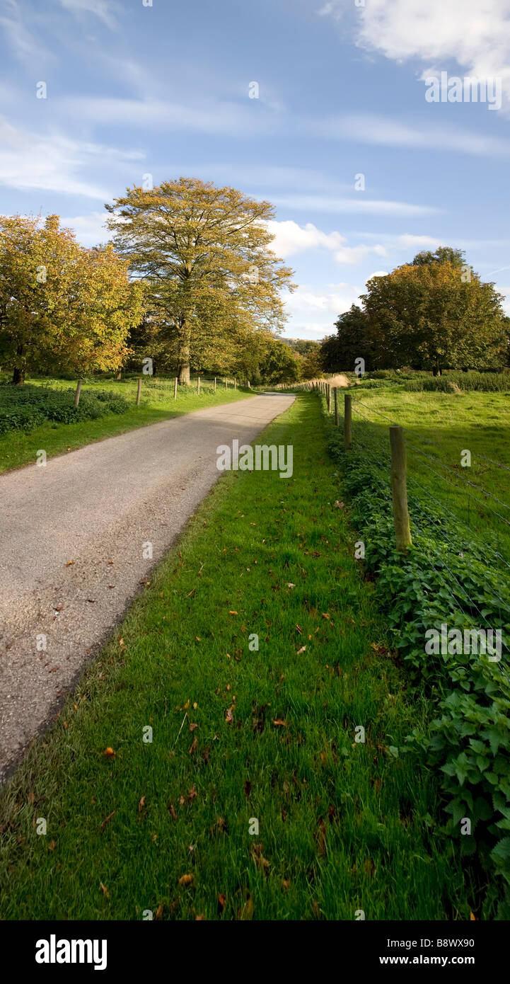 The grounds of a country estate Stock Photo - Alamy