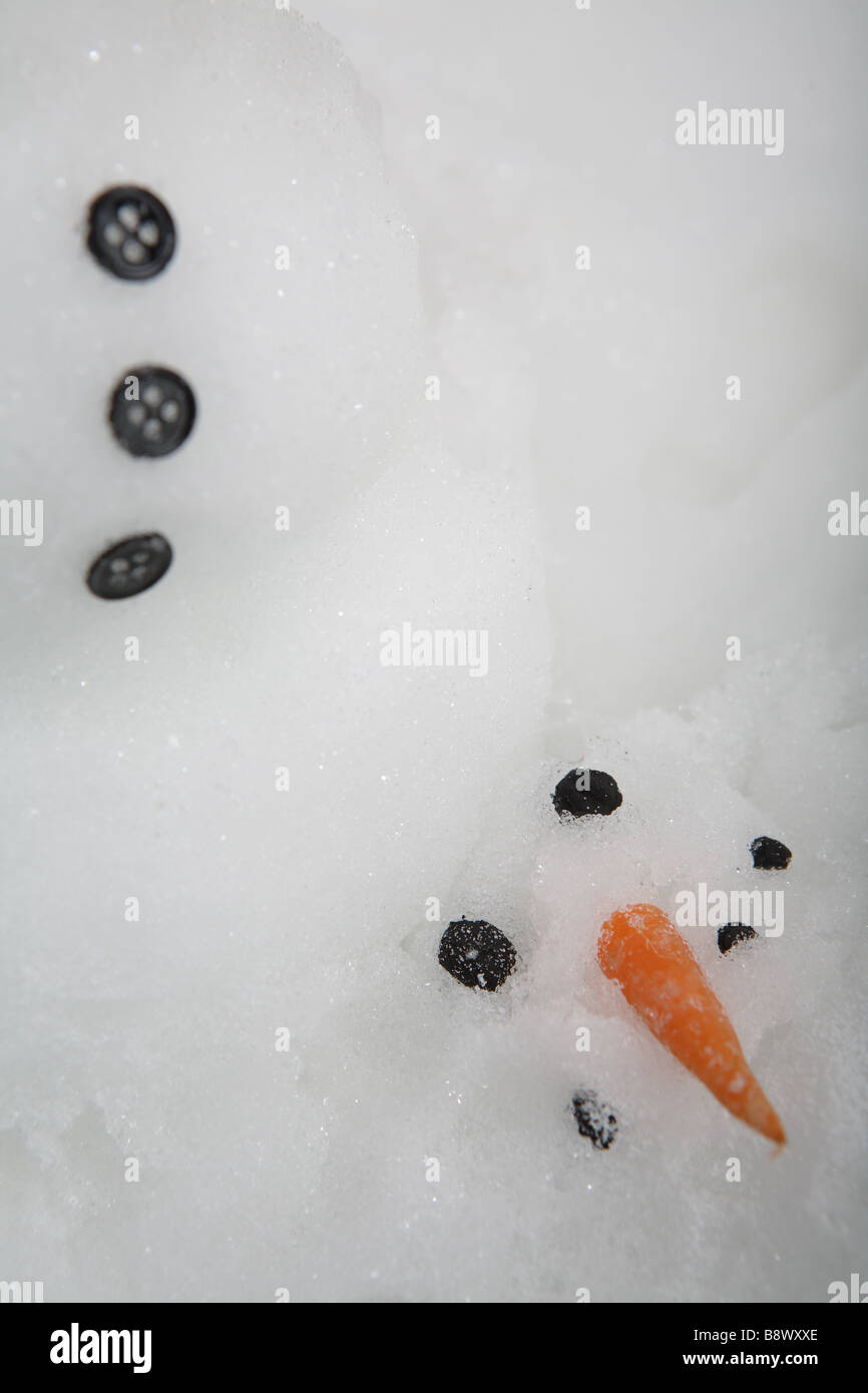 Melting snowman hi-res stock photography and images - Alamy