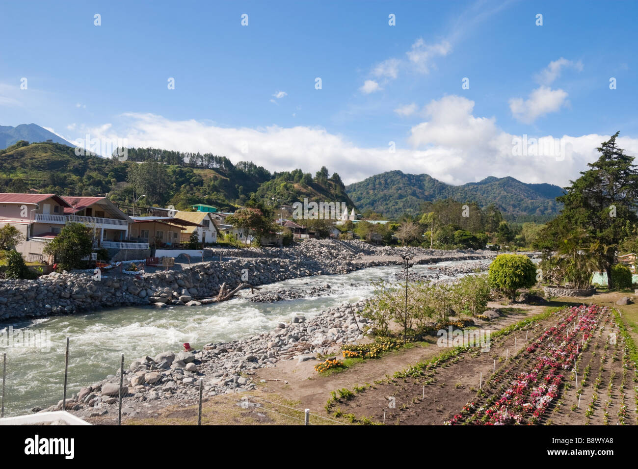 Caldera River, Boquete, Province of Chiriqui, Republic of Panama ...