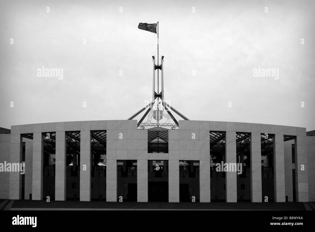 National parliament house Black and White Stock Photos & Images - Alamy